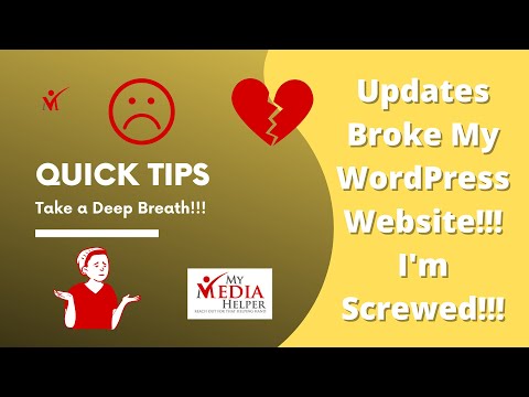 Restoring Your WordPress Website After Theme and Plugin Updates