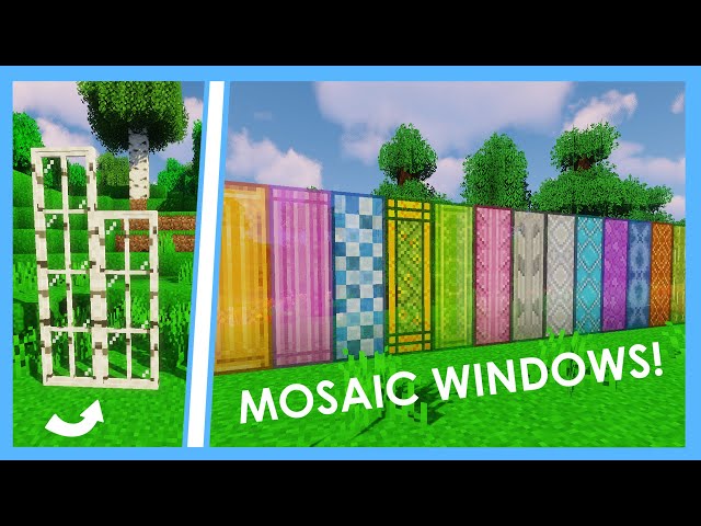 Macaw's Windows [1.19 / 1.18.2 Forge/Fabric] Minecraft Mod