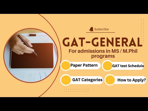 What is GAT General ? | How to Apply ? | Complete Guidance