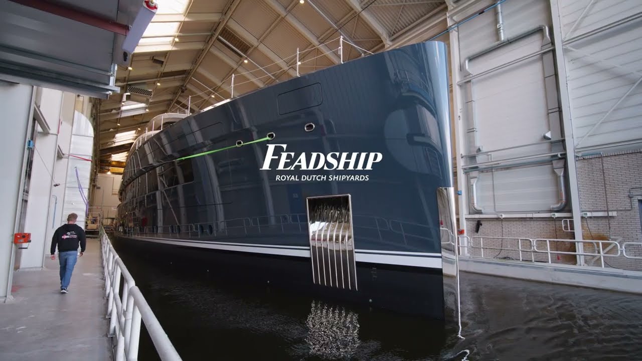 Project 713: Mysterious Solar-Powered Superyacht From Feadship Starts ...