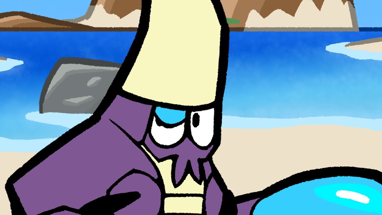 crabrawler vs. tree (short animation)