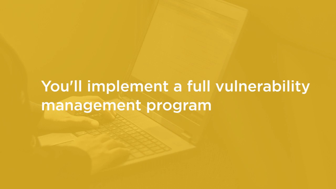 Vulnerability Management with Qualys Cloud Platform Course Preview
