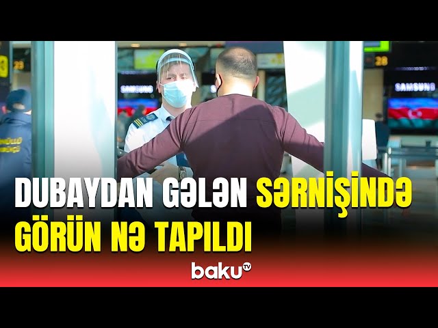 Dubaydan gələn sərnişində 700 karat brilyant aşkarlandı - Oxu.az