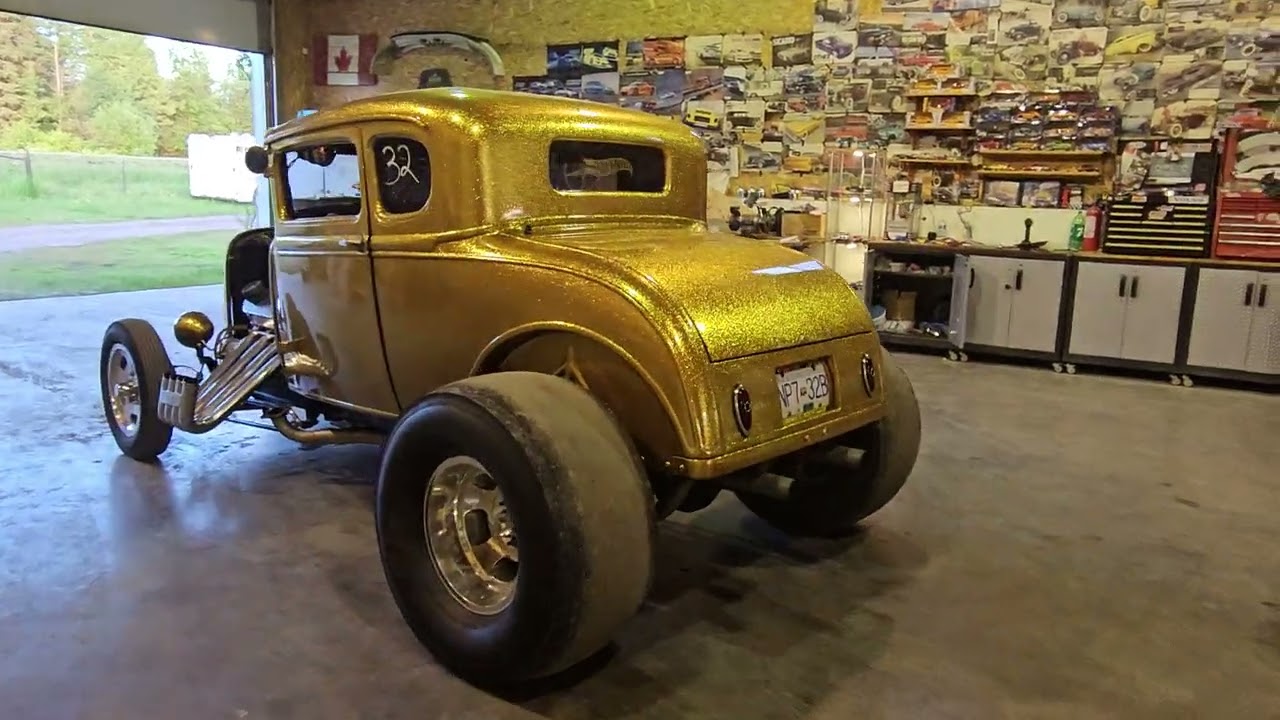 Sanderson Zoomie Headers on my Street Rod