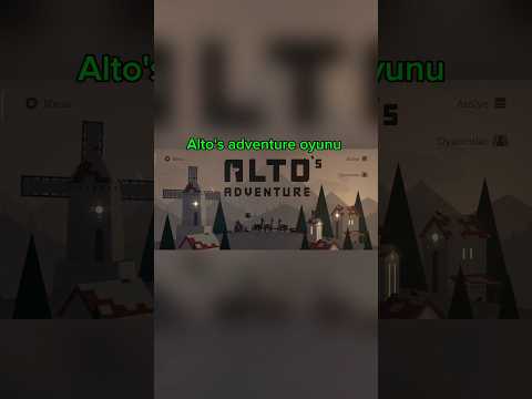 Alto's adventure oyunu #oyunlar #mobiloyunlar #yarışoyunları #oyunvadisi #elevenlabs #games