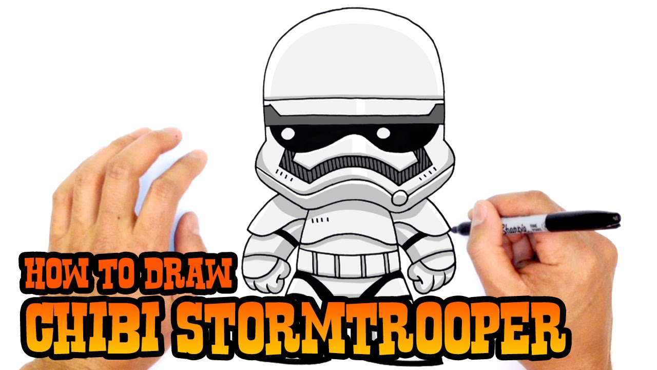 How to Draw Star Wars | Stormtrooper