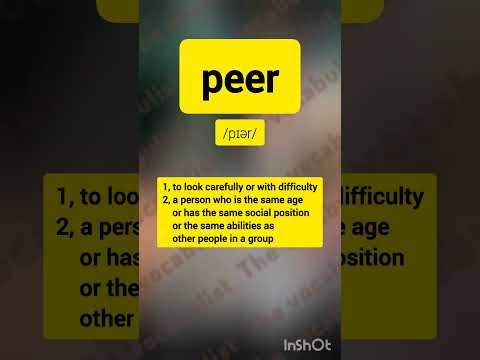 Peer; Pronunciation and meaning. Kerala PSC PYQ