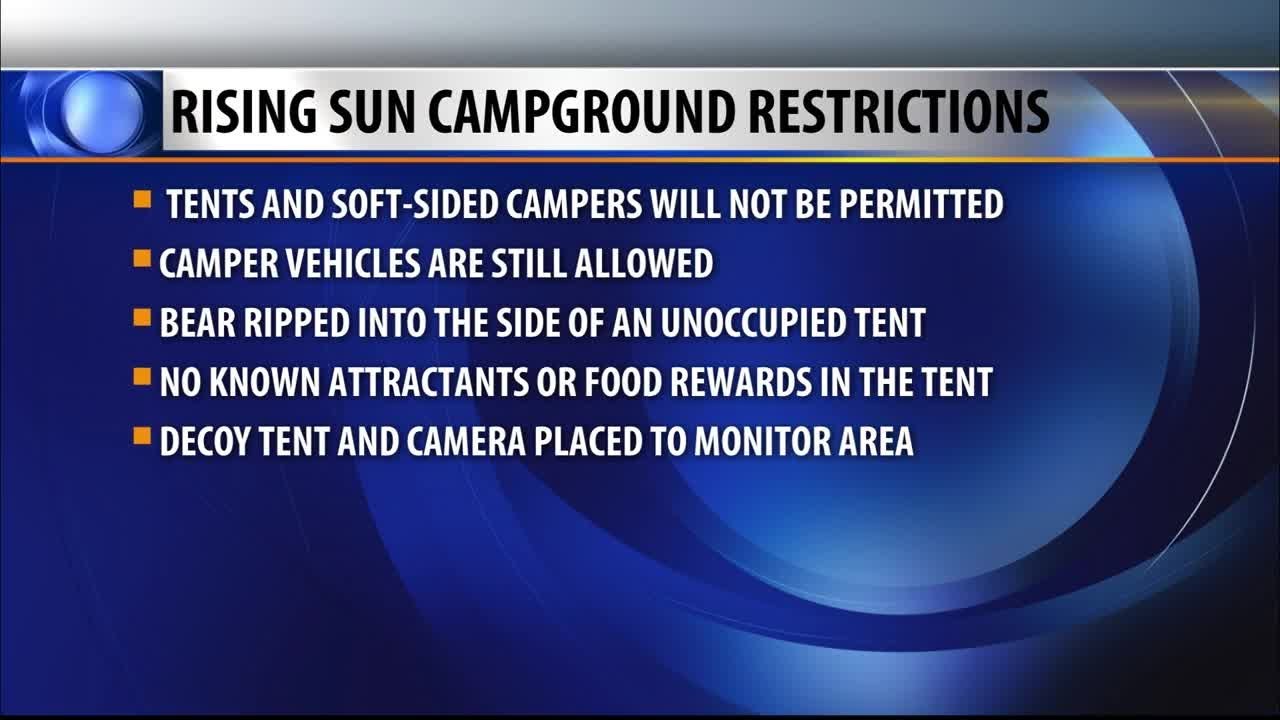 Bear activity prompts change at Glacier NP campground