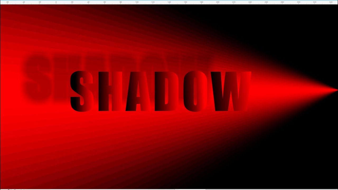 How to create Shadow Text effects in coreldraw | 3D Text effects | coreldraw tutorial | tutorial