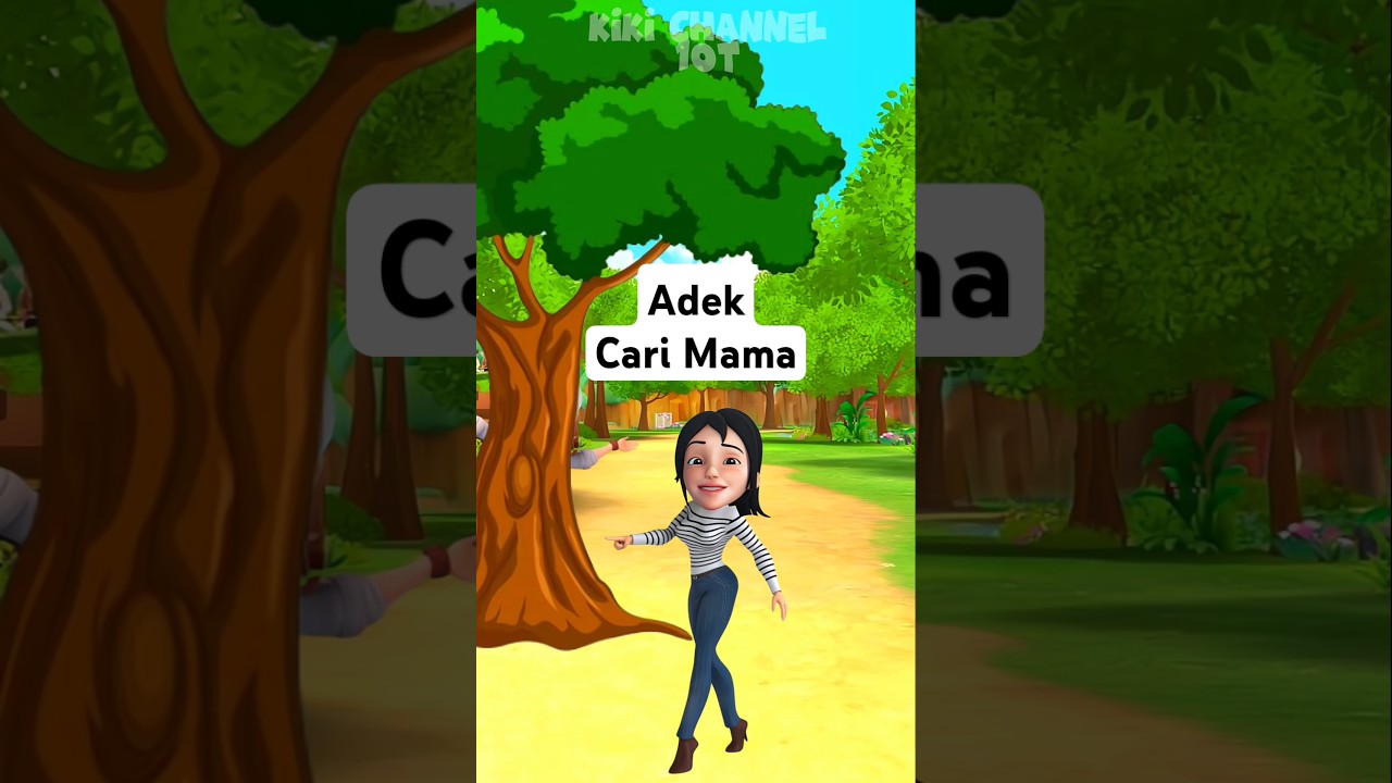 Adek cari mama #shorts #cartoon #video