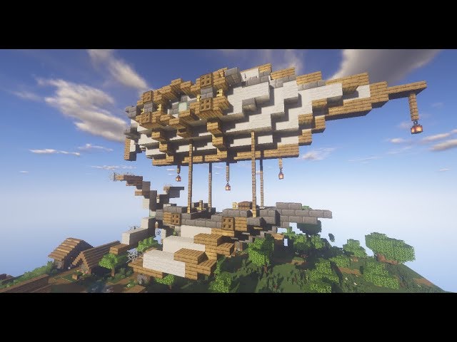 Epic Airship Tutorial + Download Minecraft Map