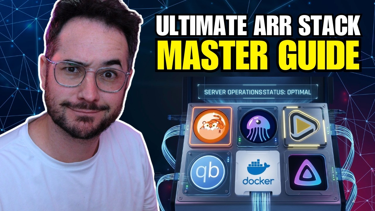 Ultimate Automated Media Server 2026 - Sonarr, Radarr, Jellyfin, Gluetun Docker Setup Guide