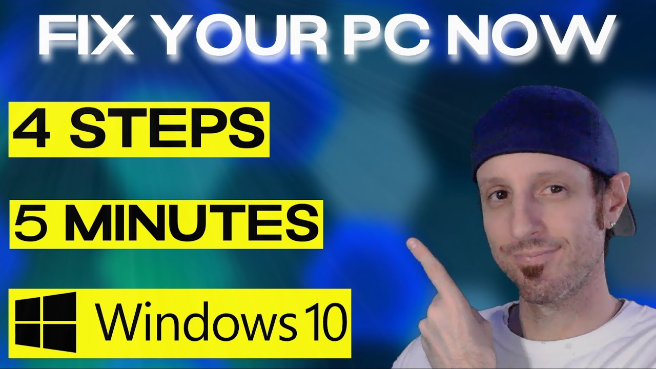 Make Your PC Run FASTER - 4 Easy Steps - Windows 10 (2025)