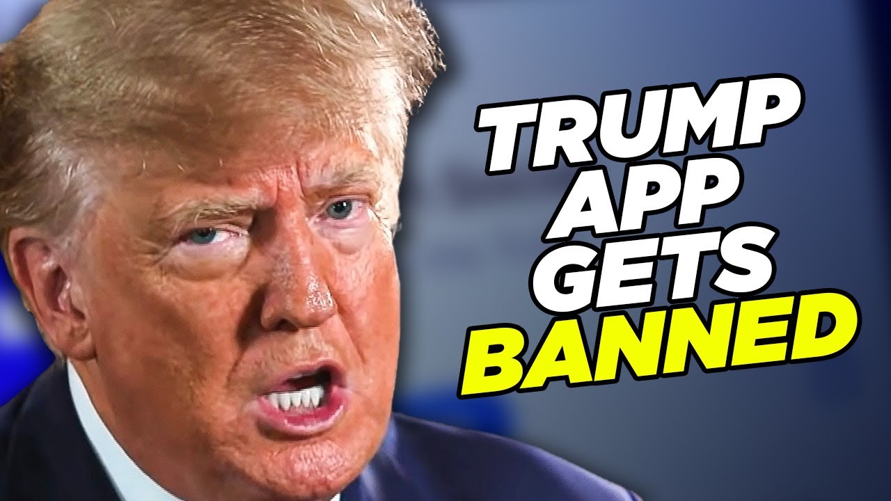 Trump's Truth Social BANNED From Google Store