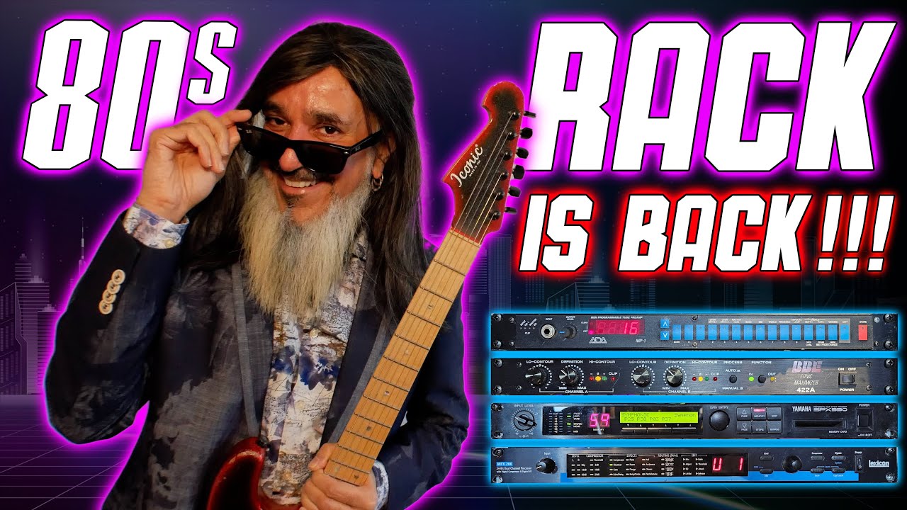 I Built a REAL 80s Guitar Rack System… And It Sounds INSANE!!!
