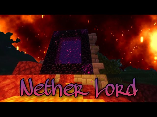 Nether Lord Bossfight Minecraft Map