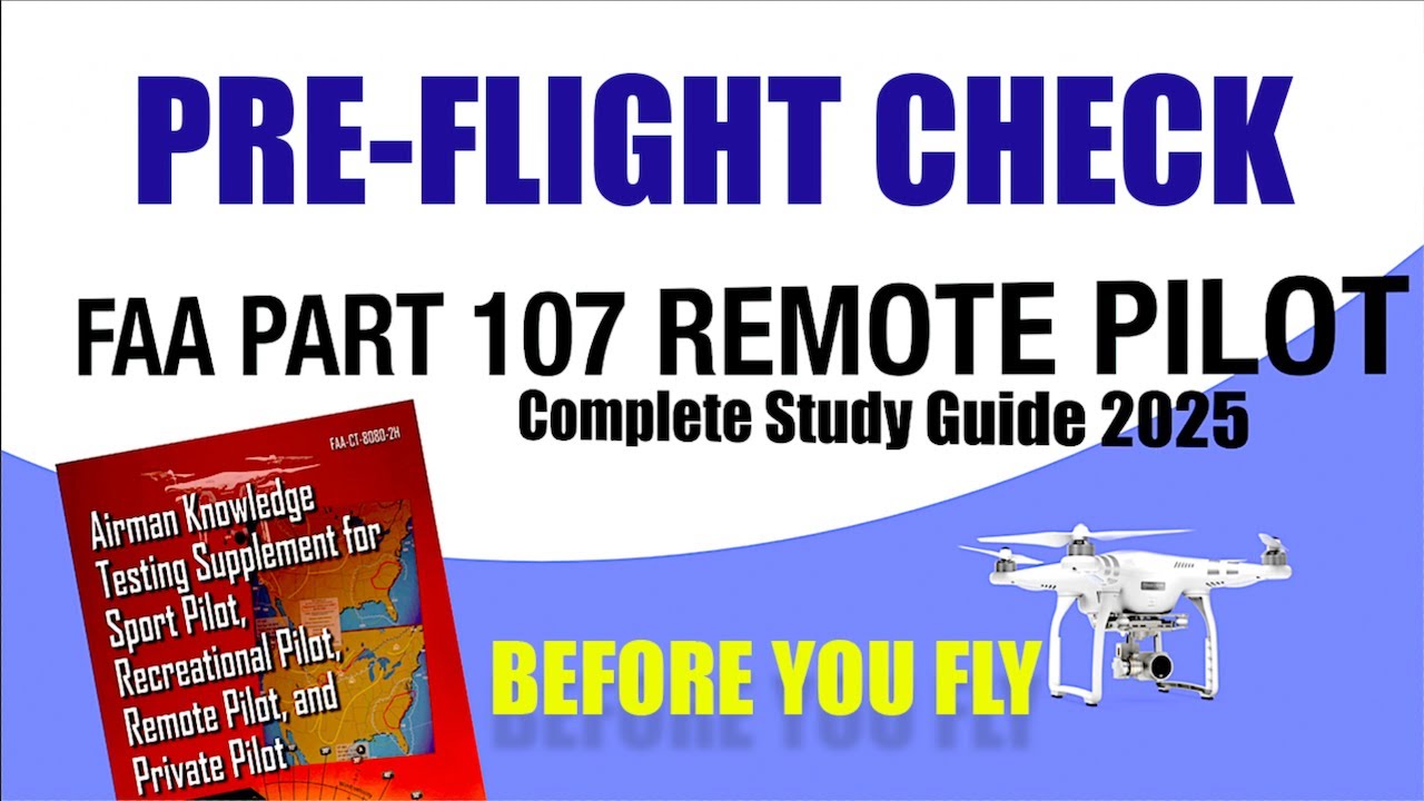BEFORE YOU FLY - 10 Things - PRE FLIGHT Checklist!