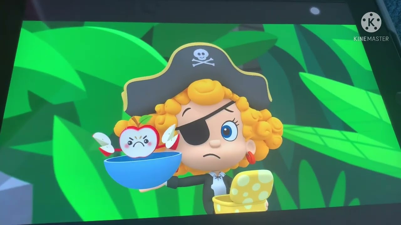 Bubble guppies escape from volcano island lunch joke