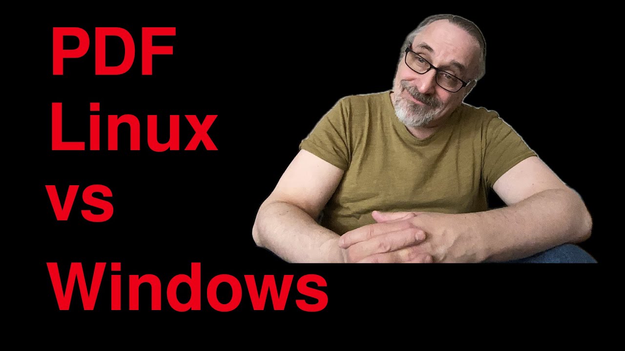 PDF for Linux vs Windows