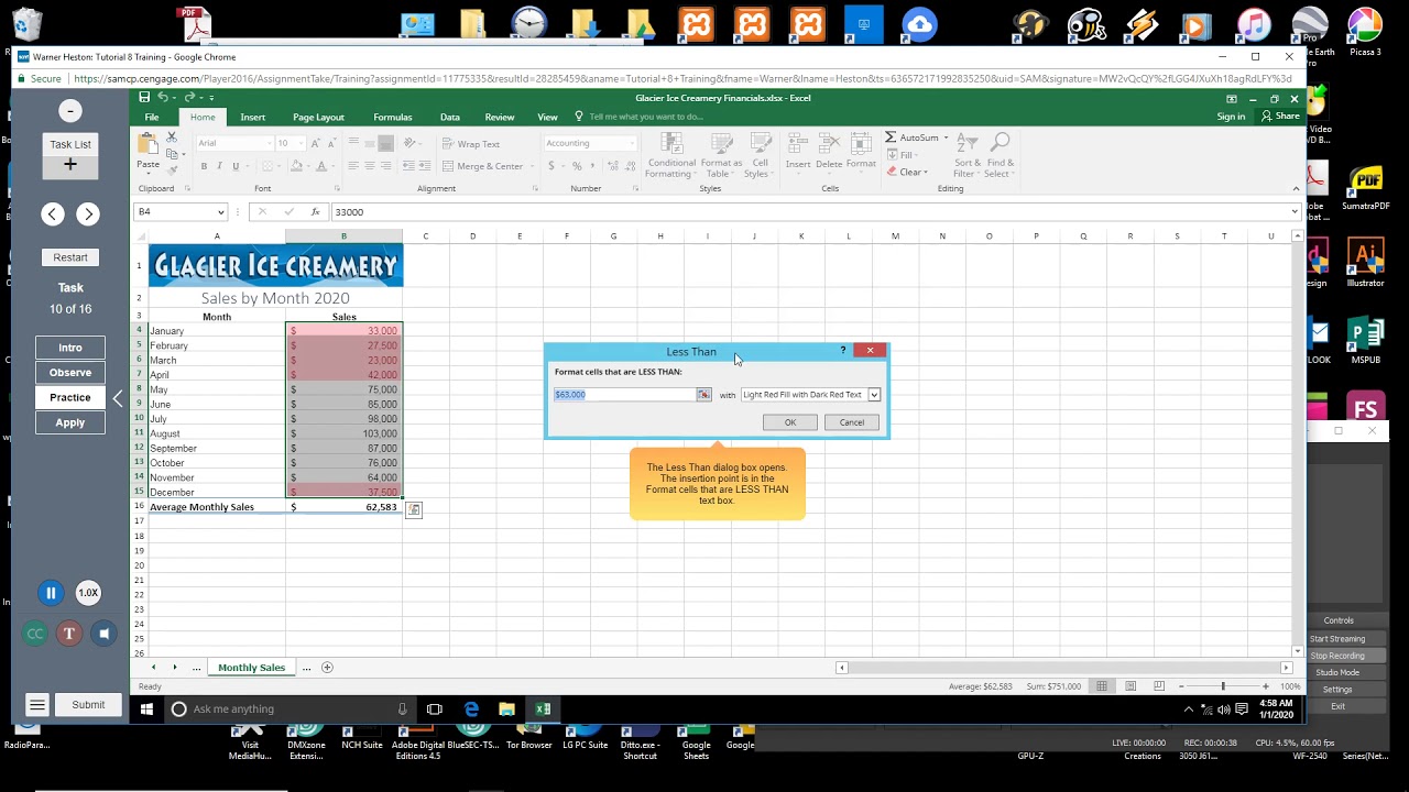 008-Create a Highlight Cells Conditional Formatting Rule