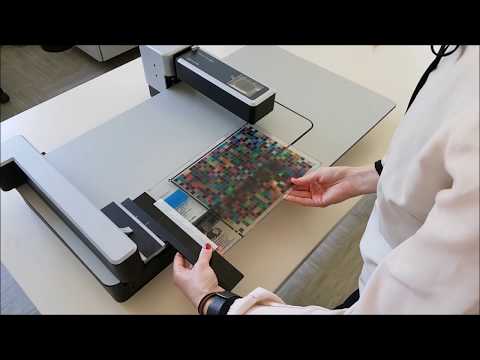 C5H22 How to use holder for transparent, thick materials of Barbieri Spectro LFP qb