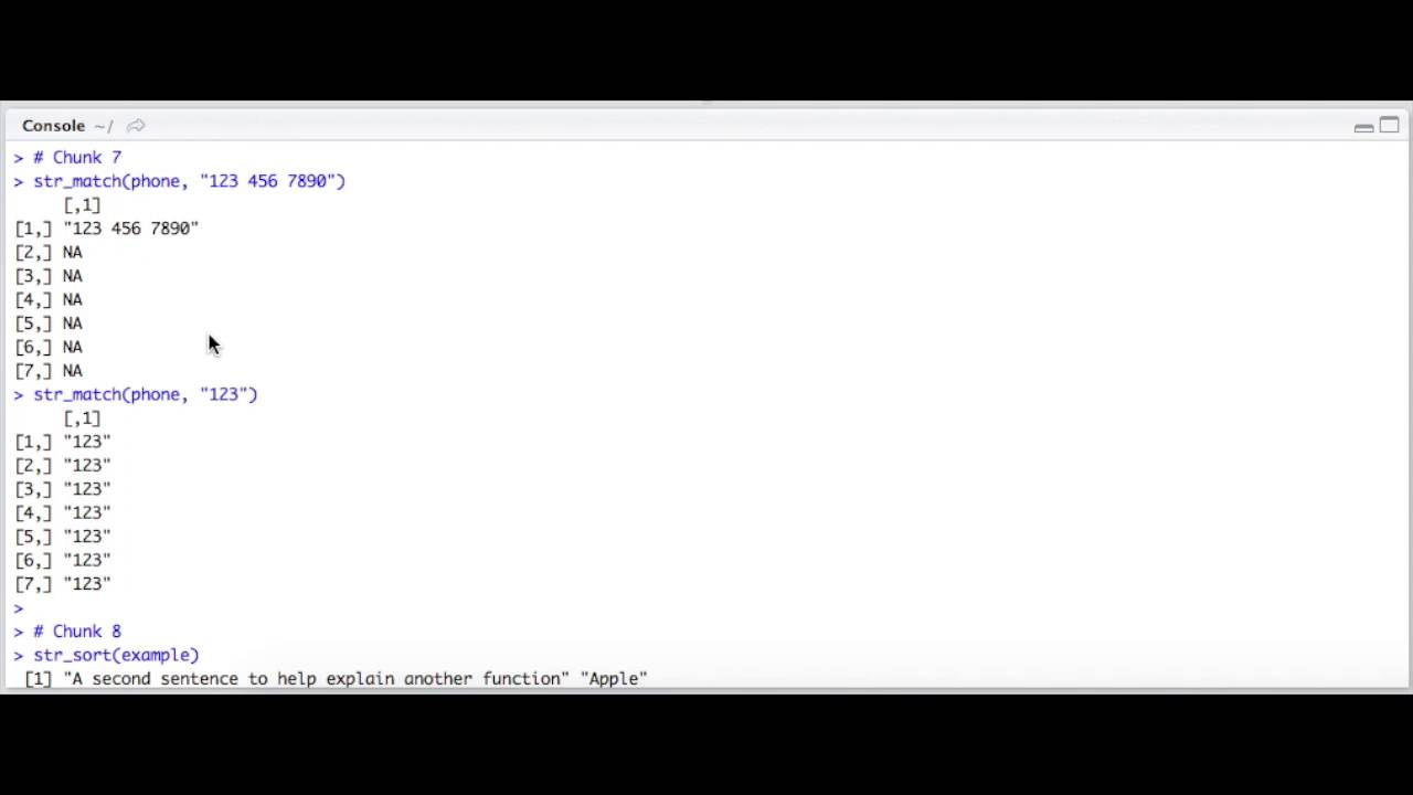 STAT 331 Stringr Tutorial