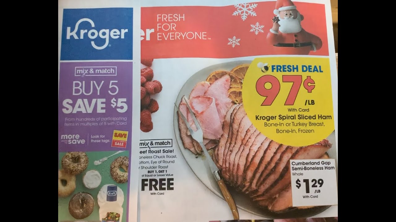 Kroger Weekly Ad Couponing Preview--12/11/19-12/17/19--MORE MEGA EVENT!
