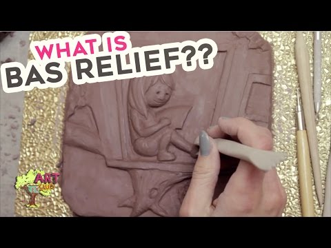 My First Time Trying BAS RELIEF Clay Sculpting!