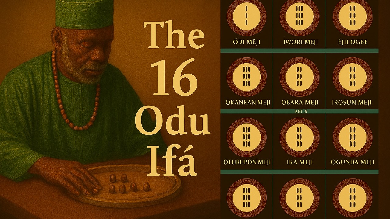 Odu Ifá Explained | The 16 Sacred Yoruba Wisdom Codes of Ifá Divination & African Spirituality