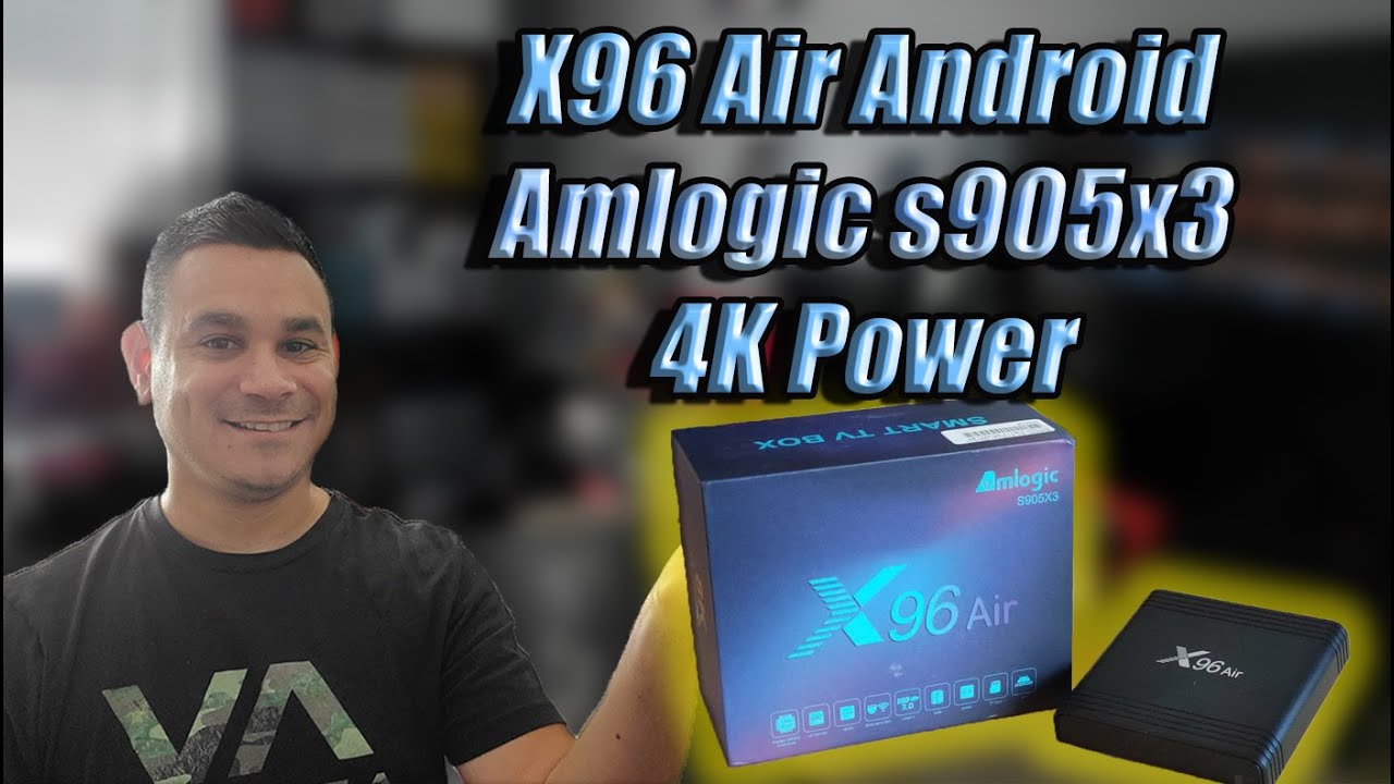 X96 Air Full Android 9 TV Box S905X3 64GB+4GB MORE POWER