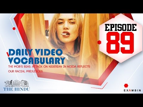 Vocabulary Episode 89|Prejudice,suburb,trend,instance,bystander|THE HINDU Editorial Words