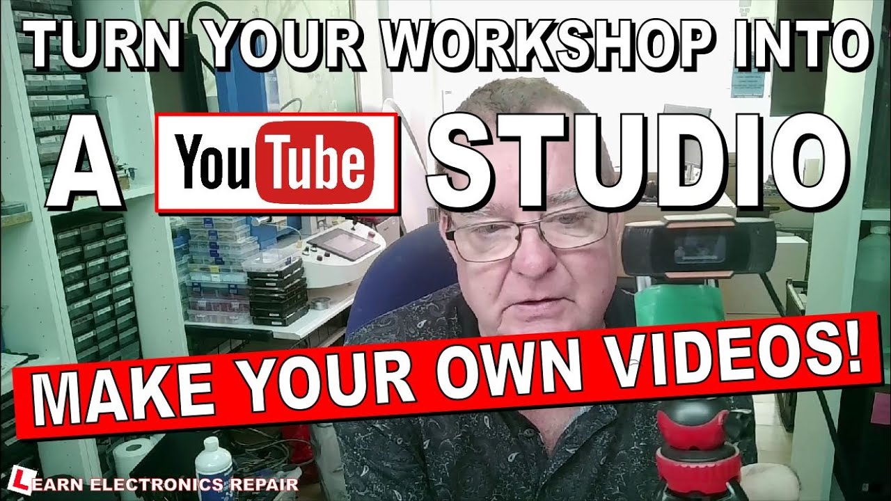 How To Set Up A Youtube Video Recording System For The Workbench or Hobbyist. Hardware & Software