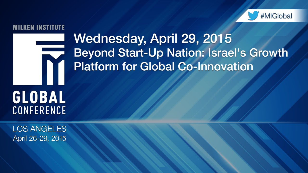 Beyond Start-Up Nation: Israel's Growth Platform for Global Co-Innovation
