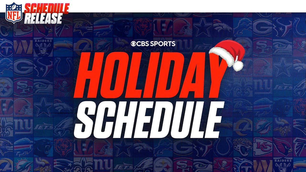 2025 NFL Schedule Release: Everything to know about Thanksgiving, Black Friday, & Christmas games