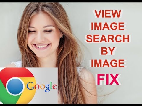 Google view image and search by image Quick Fix
