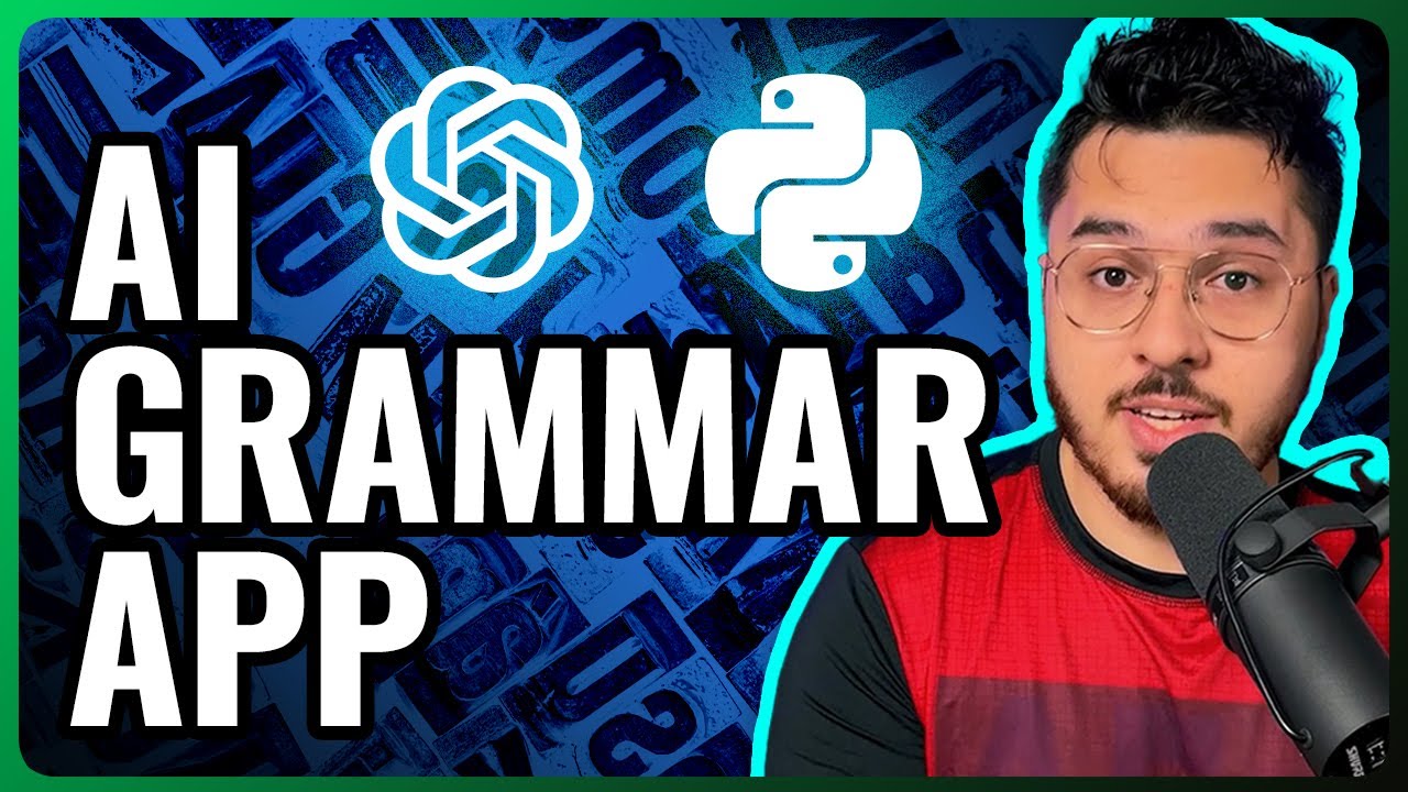 Build Your Own OpenAI Powered Grammar Corrector | OpenAI and Python Tutorial