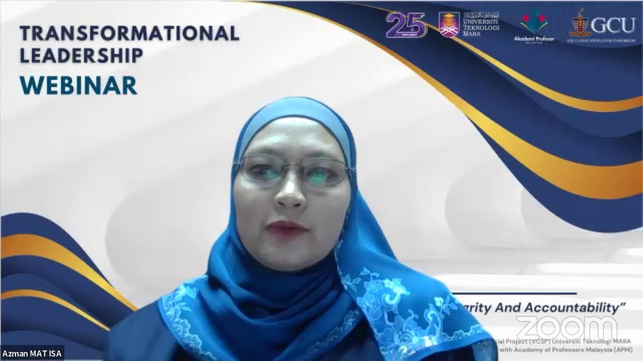 TRANSFORMATIONAL LEADERSHIP: LEADING WITH INTEGRITY AND ACCOUNTABILITY”