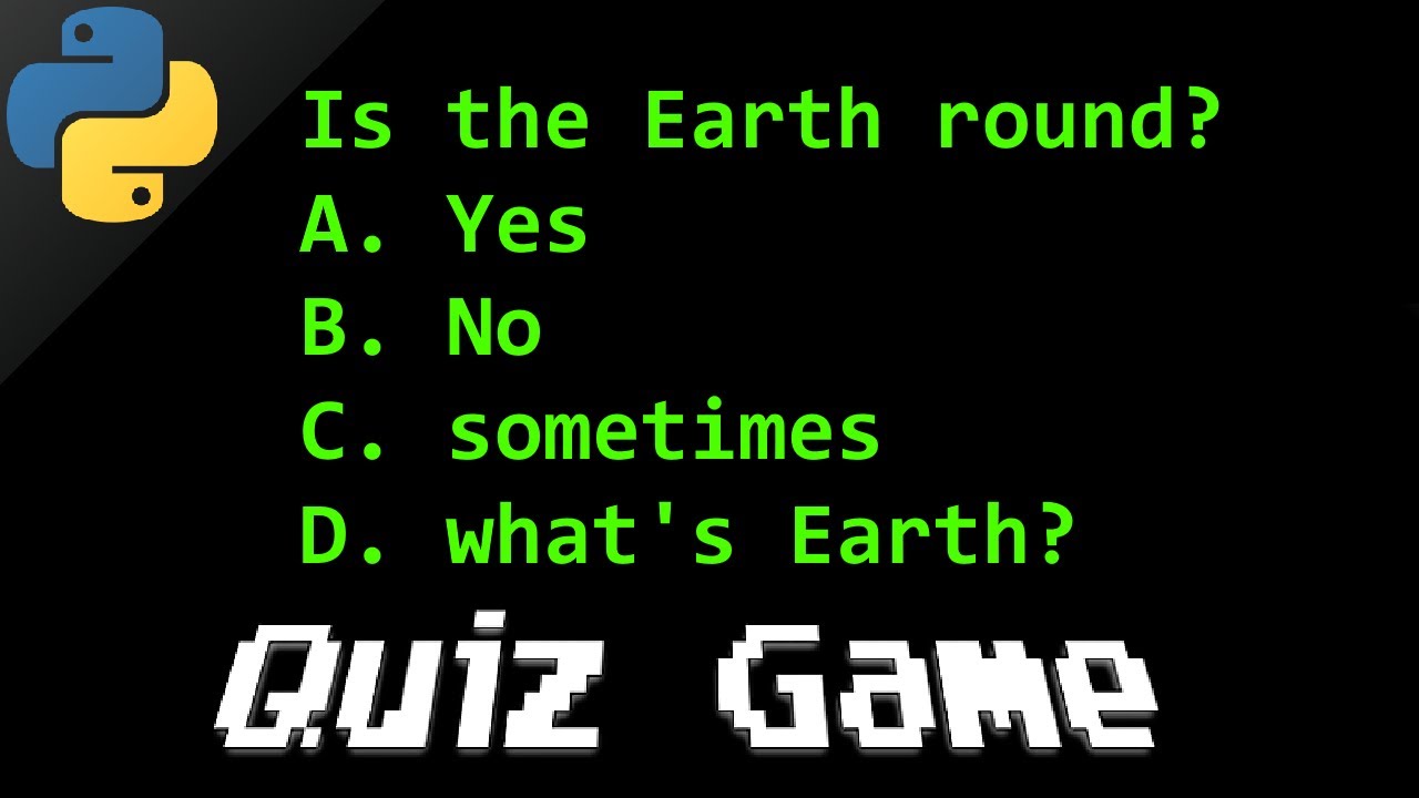 Python quiz game 💯