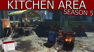 Kitchen Area - Fallout 4 Settlement Building at Fallout 4 Nexus - Mods ...