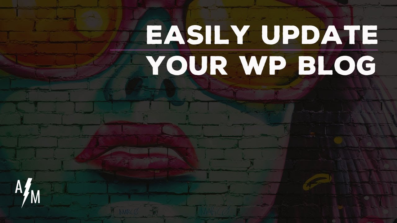 How To Update Your Wordpress blog  - QUICK and SIMPLE!