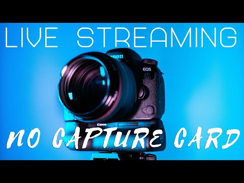 How to use a Canon DSLR / Mirrorless Camera for Live Streaming WITHOUT A CAPTURE CARD (2020)