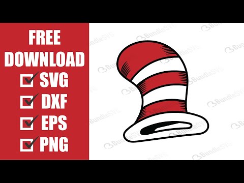Dr Seuss Free SVG Files Collection | BundleSVG.com