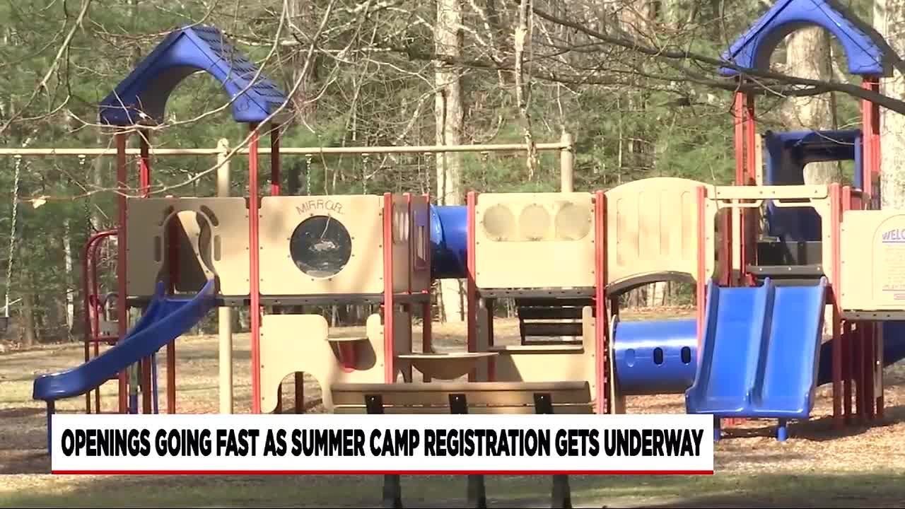 Summer camp openings going fast as registration gets underway