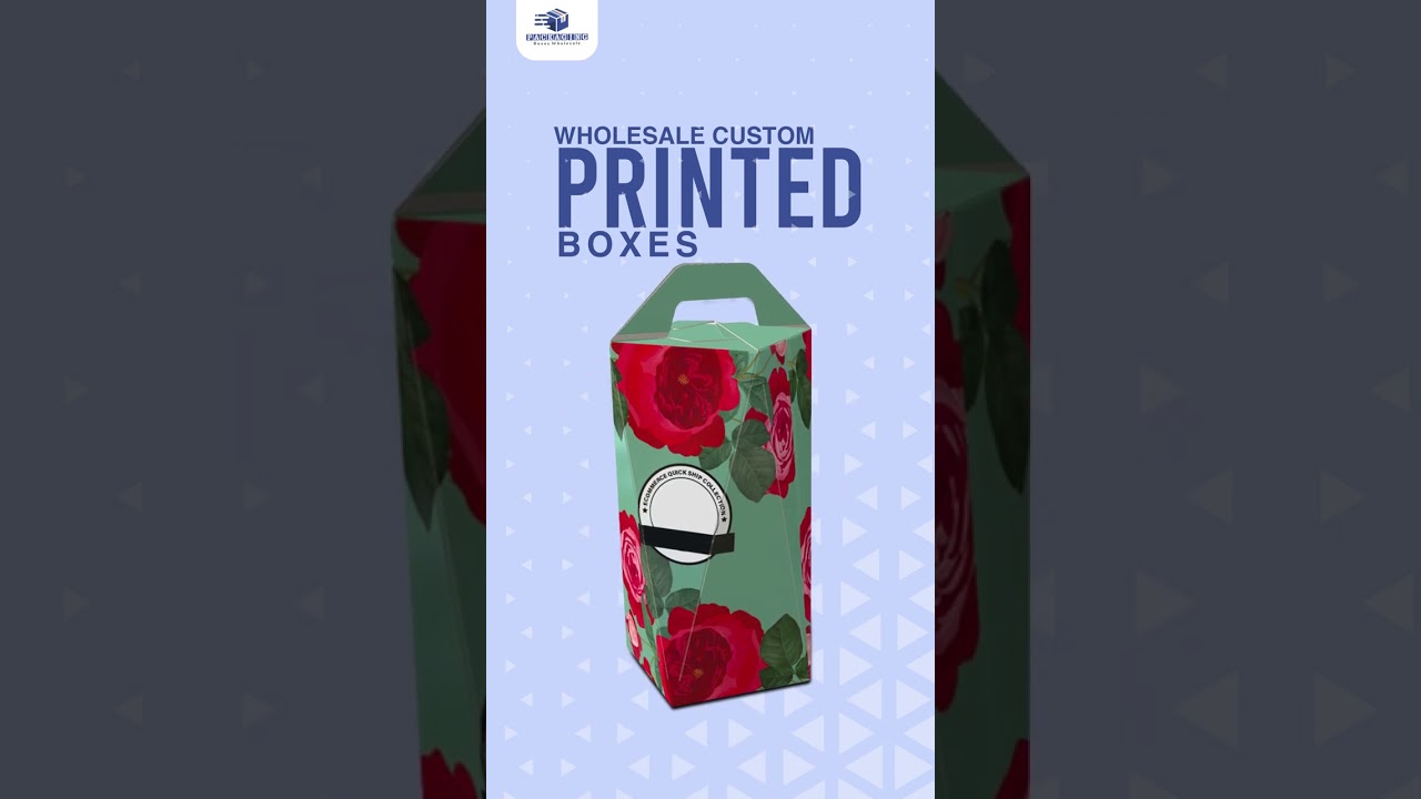 Wholesale Custom Printed Boxes || Custom Packaging Boxes