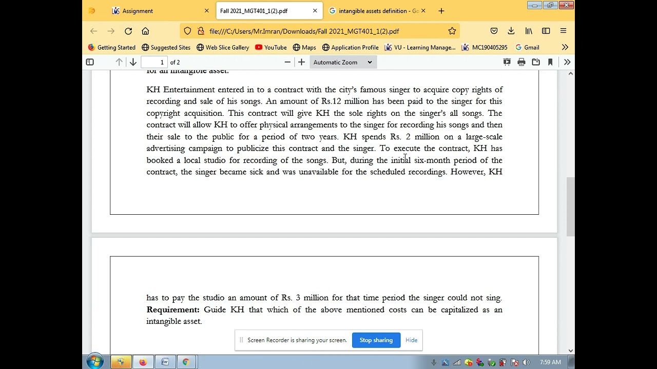 MGT401 ASSIGNMENT 2022 SPRING