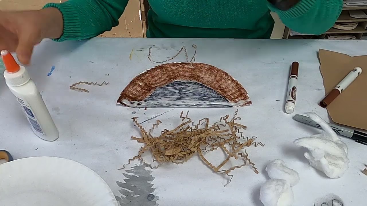 Make a hibernating bear!