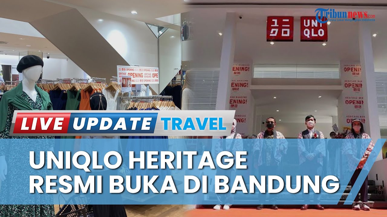 Buka Toko ke-4 di Bandung, Uniqlo Hadirkan Bangunan Bergaya Heritage ...