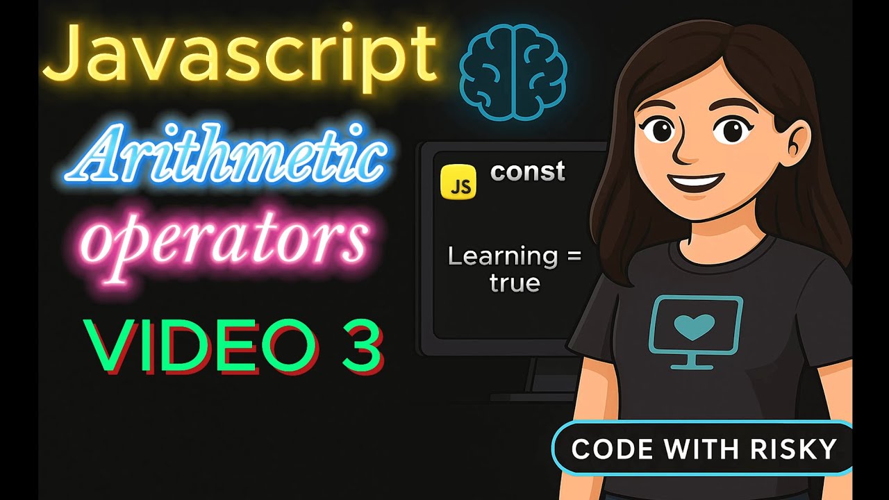 Arithmetic Operators in JavaScript Explained 🔢 (Beginner Friendly!)