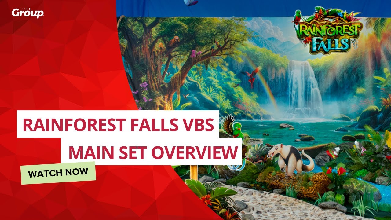 Rainforest Falls Main Set Decorating Overview