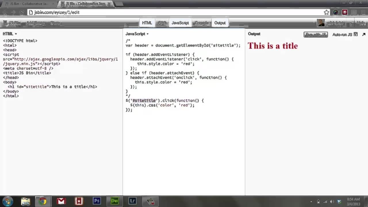 Learning Javascript - 6. Cross-browser Issues & jQuery